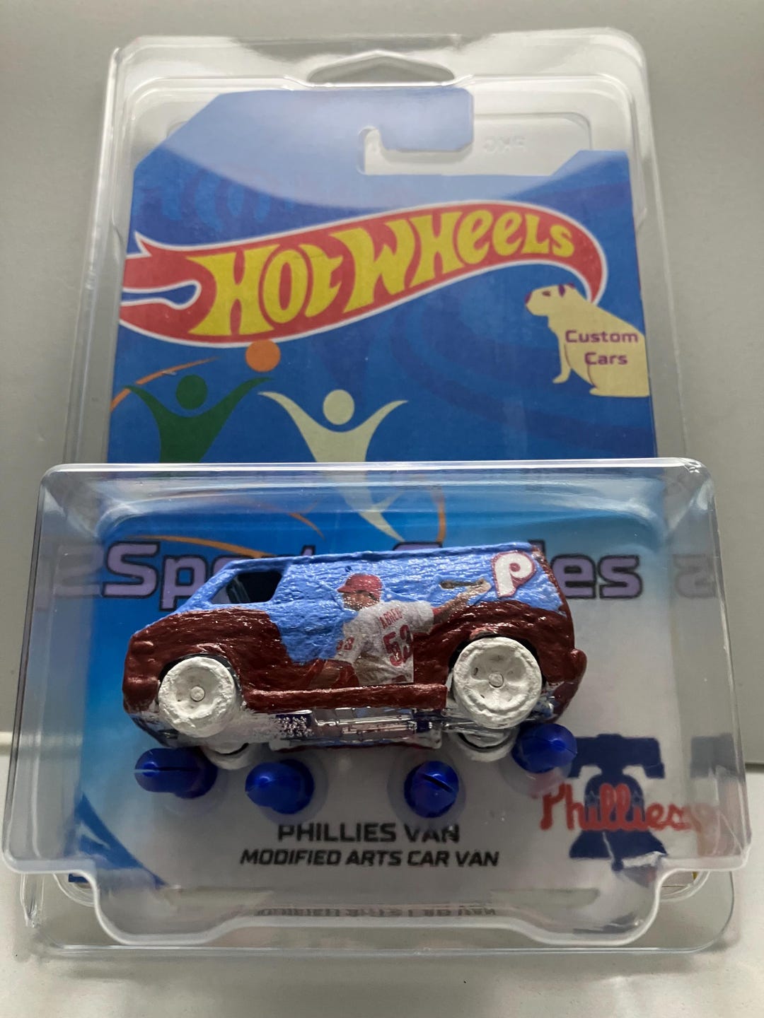 Custom Hot Wheels Car: Philadelphia Phillies - Etsy