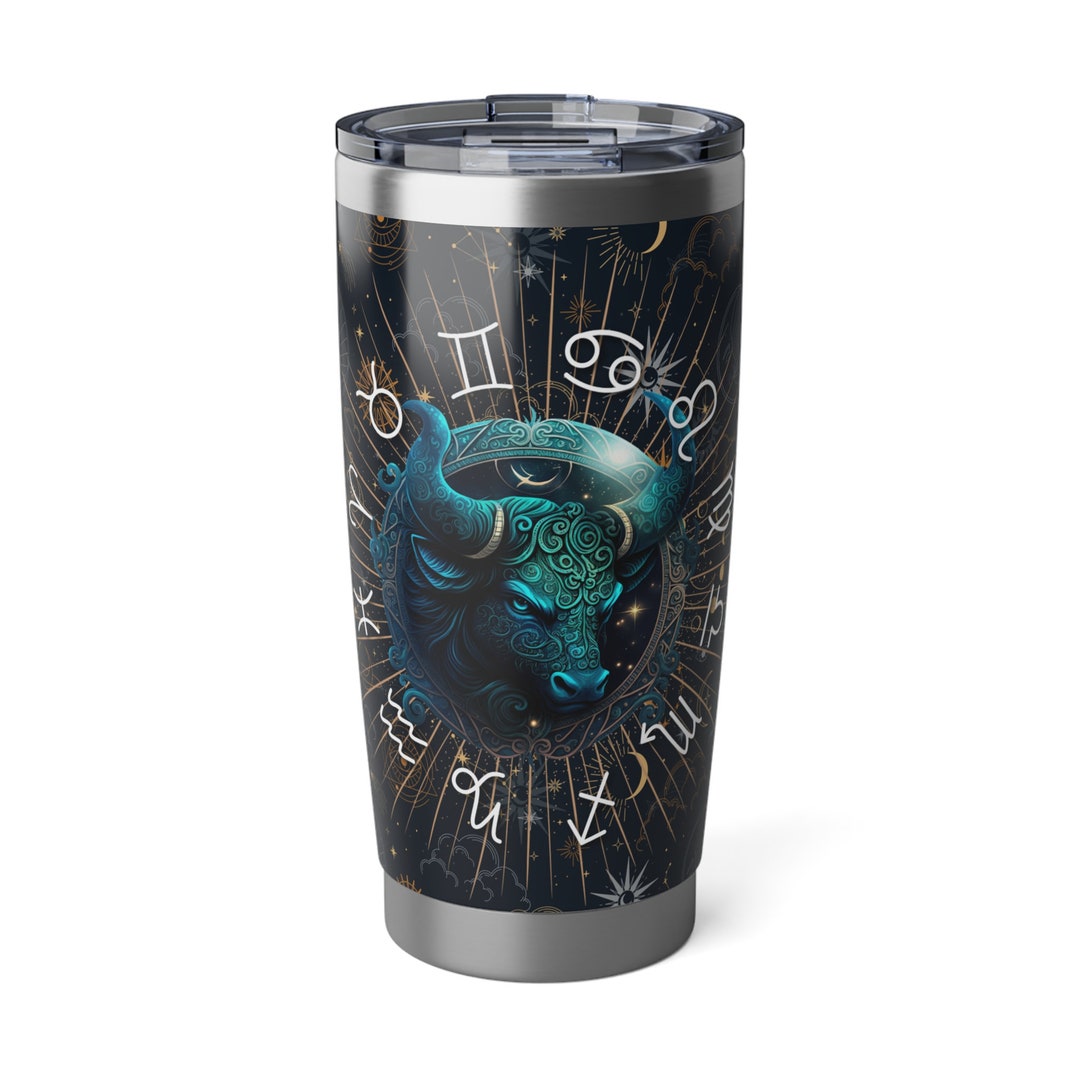 Taurus Zodiac Sign Tumbler 20oz vagabond - Etsy