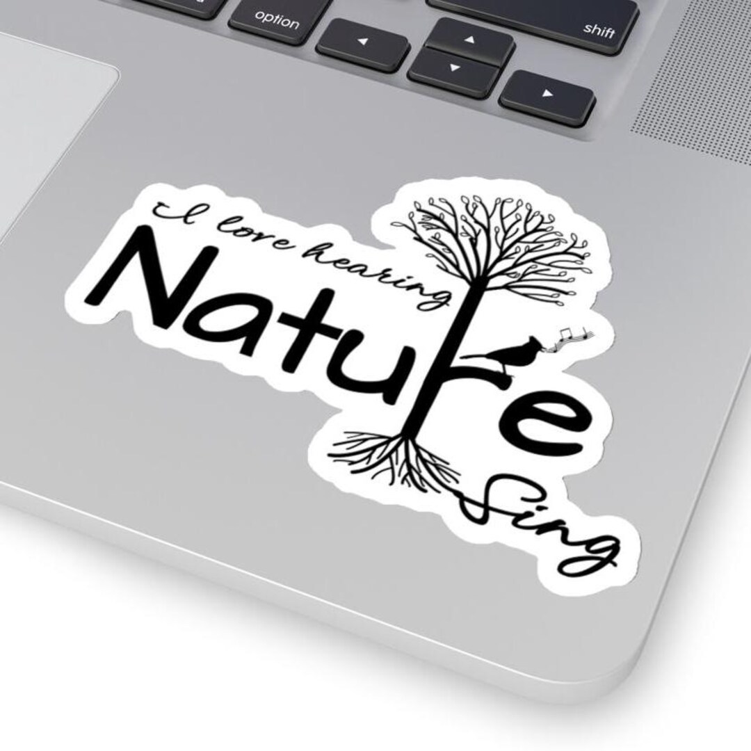 Hearing Nature Sing, Nature Sticker, Great Outdoors, Camping ...
