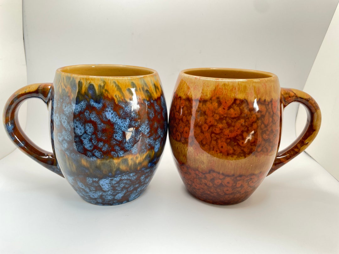 Vintage MCINTOSH POTTERY Mugs Handmade Collectible Coffee Tea Hand ...