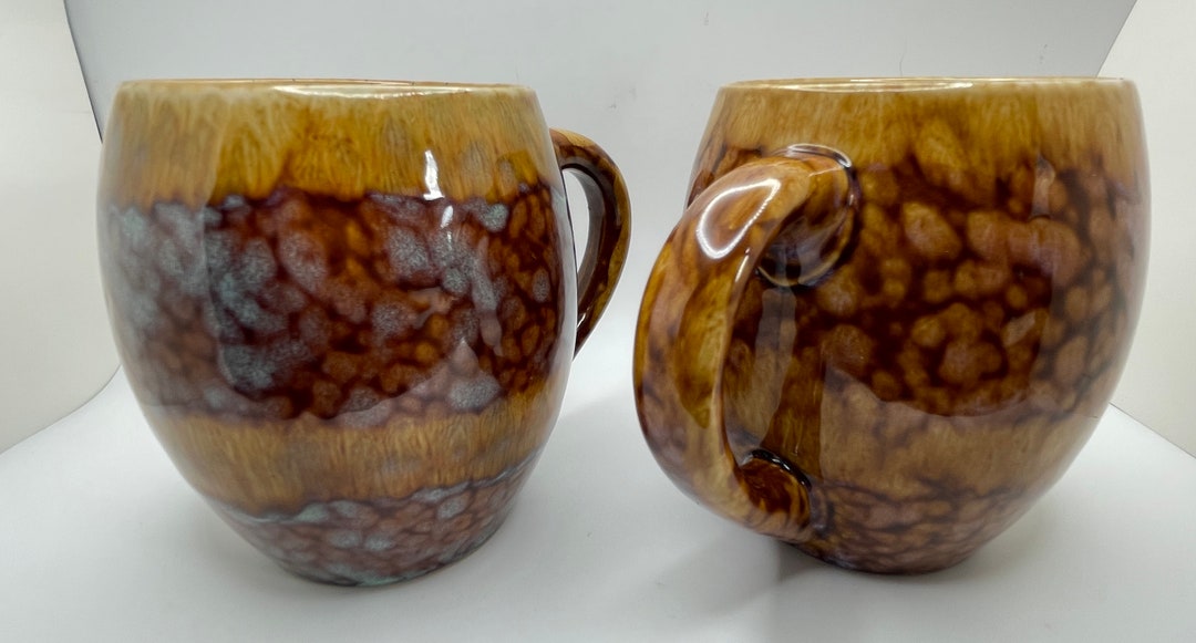Vintage MCINTOSH POTTERY Mugs Handmade Collectible Coffee Tea Hand ...