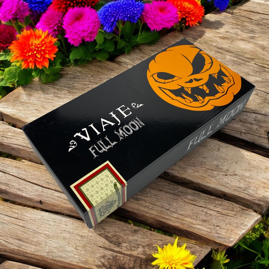 Viaje Full Moon Empty Wooden Cigar Box 11.25x5.5x2.25 - Etsy