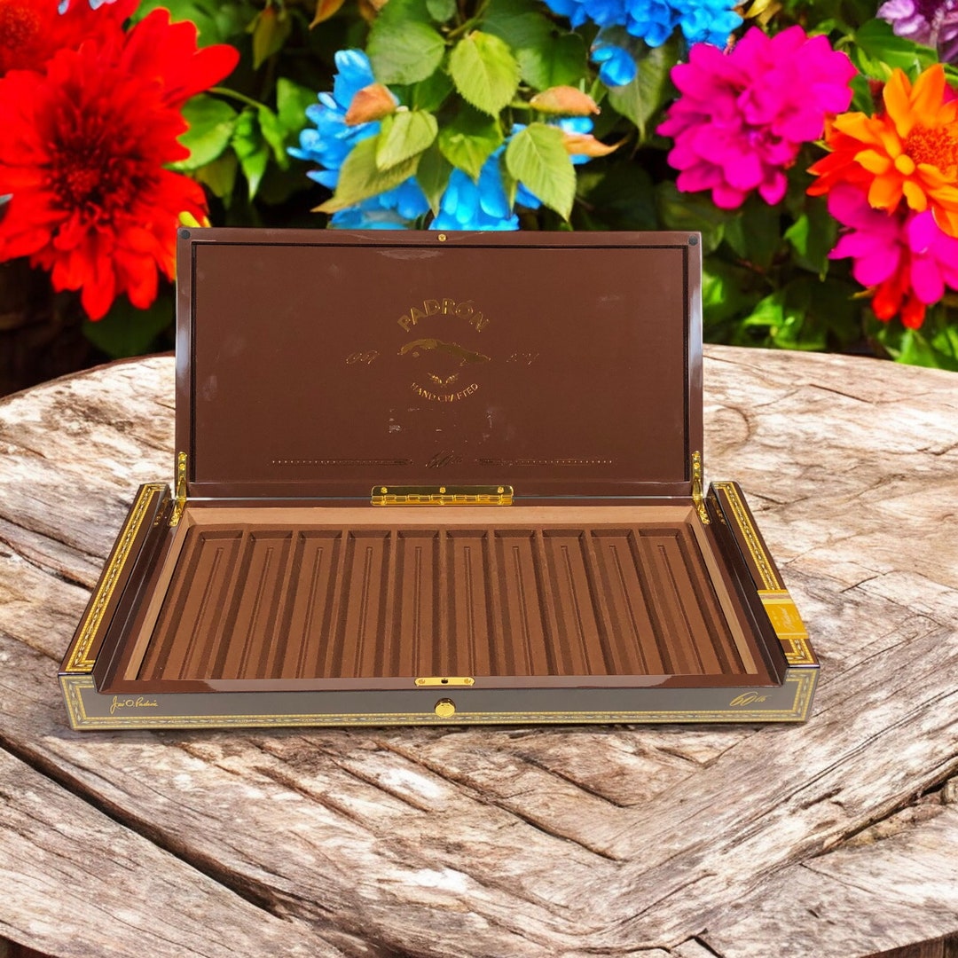 Padron 60th Anniversary Empty Wooden Cigar Box 19.5x9x2 - Etsy