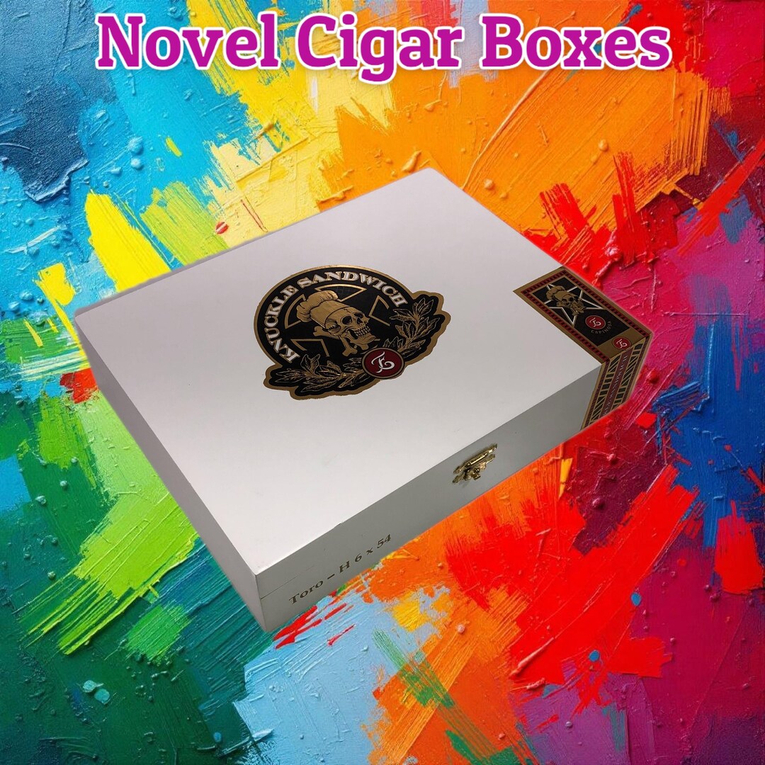 Guy Fieri Knuckle Sandwich Toro Empty Wooden Cigar Box 9x7x2 - Etsy