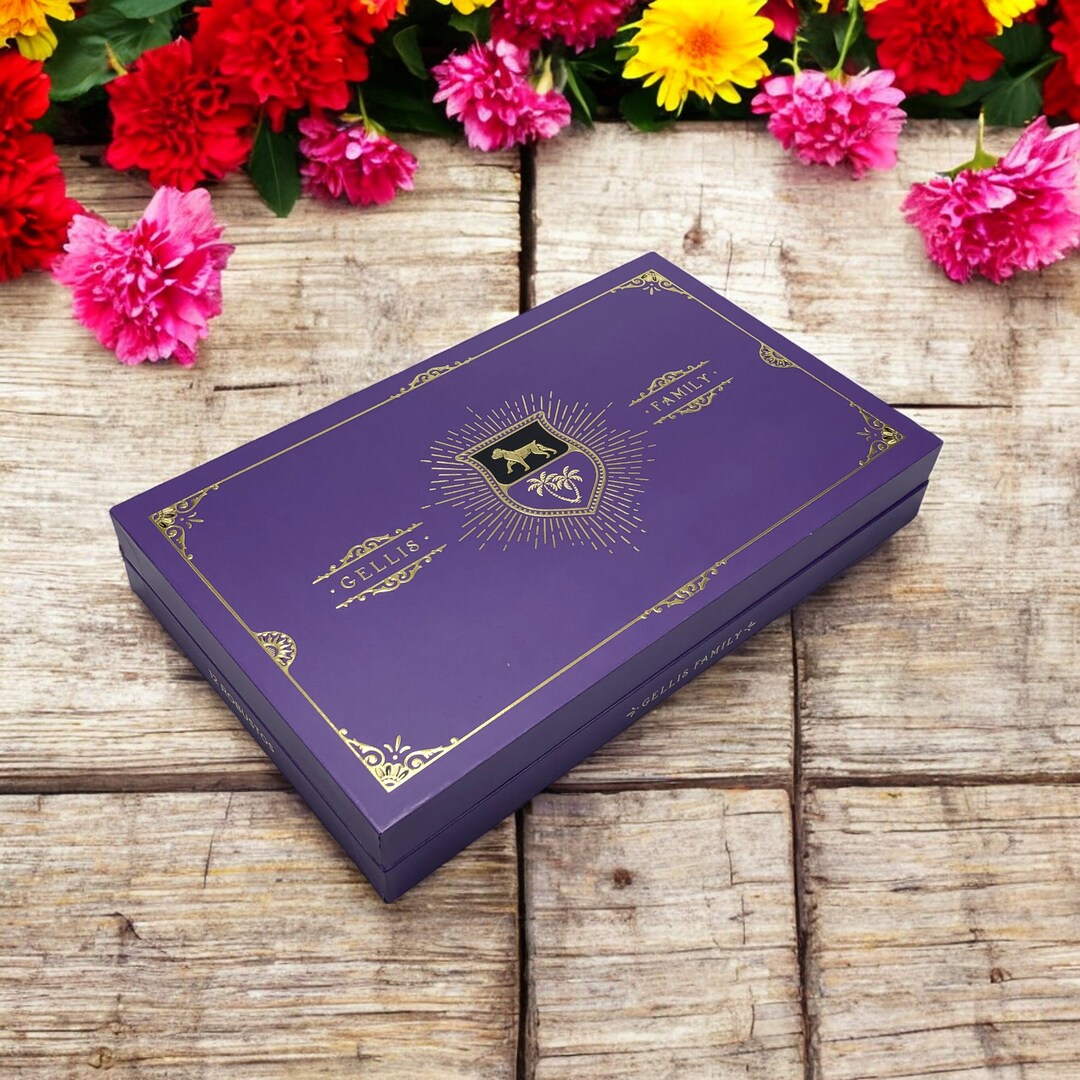 Warped Gellis Family Empty Cigar Box 10x6x1.5 - Etsy