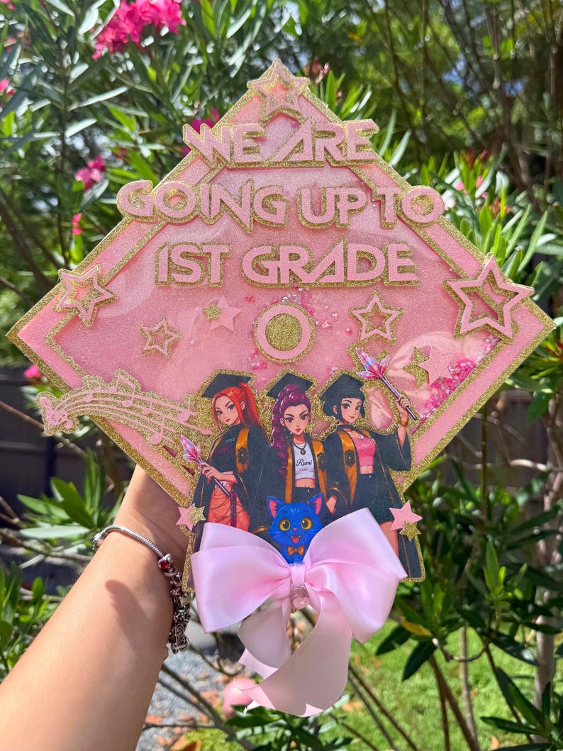 Custom Graduation Cap Topper – K-pop Demon Hunters Grad Decoration ...