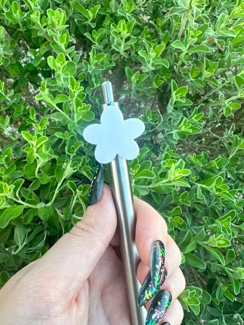 3D Printed Daisy Pen Topper for Customizing Pens (DFR, Inkjoy, and ...