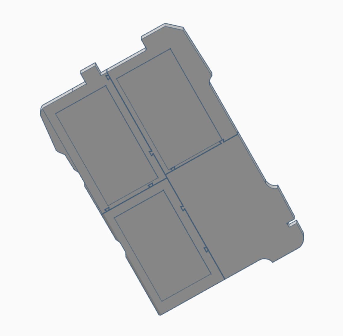 Custom STL File: Milwaukee Packout Low-profile Organizer Insert RH - Etsy