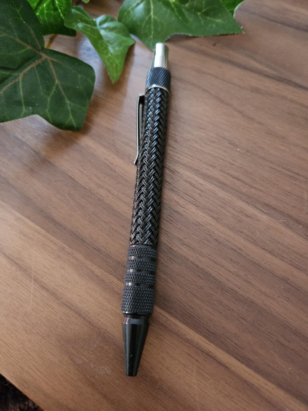 Carbon Fiber Ballpoint Pen, Black Anodized Aluminum, EDC - Etsy