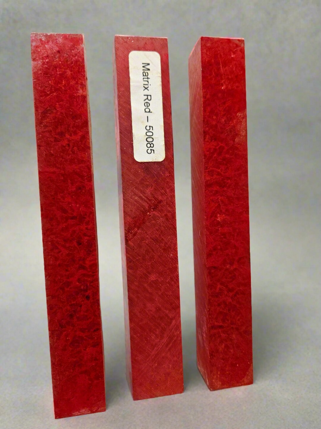 Pen Blanks: Matrix Red Transparent Resin Pen Blank Set of 3 - Etsy