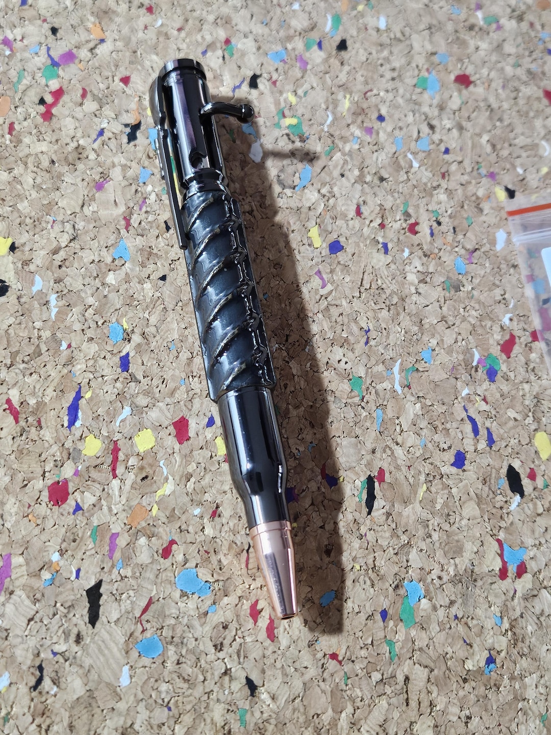 Rebar Bolt Action Pen | Gunmetal With Rifle Clip | Unique Pen, Perfect ...