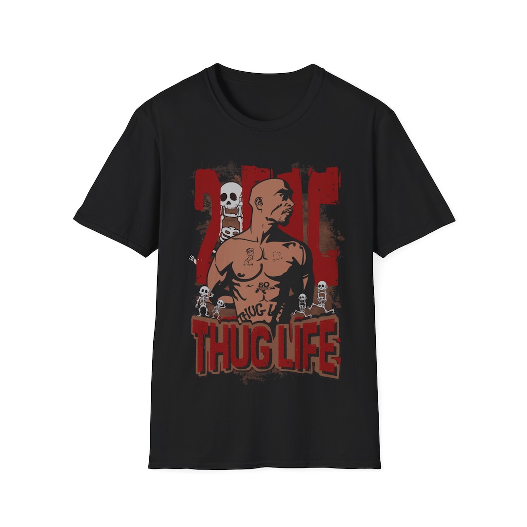 2pac Tupac Graffiti T-shirt, 2pac Shakur Shirts, Hip Hop T-shirts, Rap ...