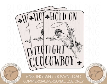 Cowboy Playing Cards Western Digital Download - Etsy