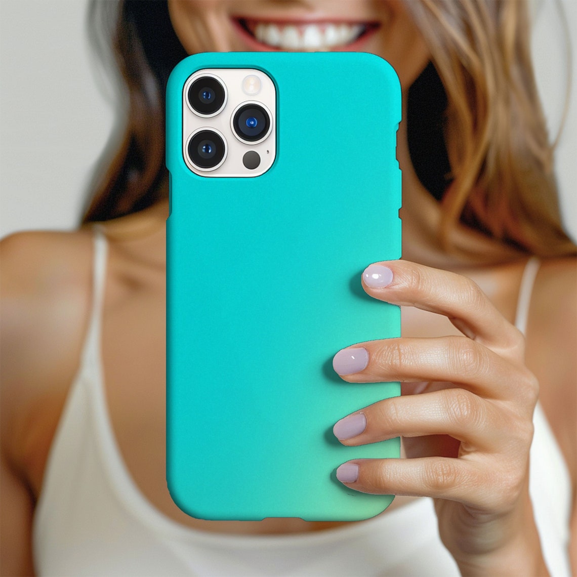 IPhone 15 Pro Max Case Blue Magnetic Safe Summer Phone Case Aesthetic ...