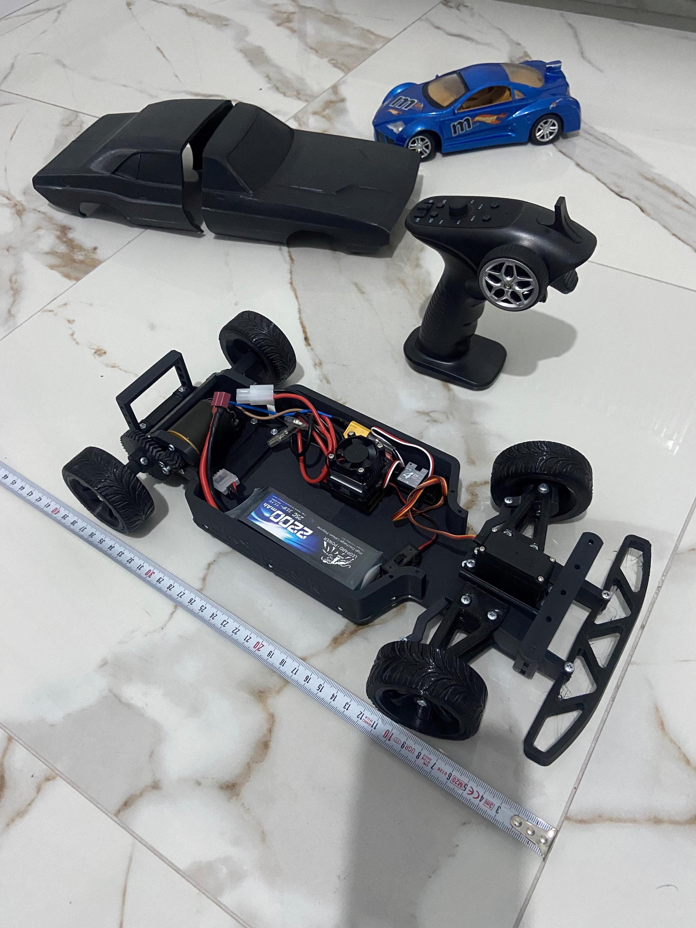 Custom 3d-printed RC Car - 1:10 Scale - High-performance Design - Etsy