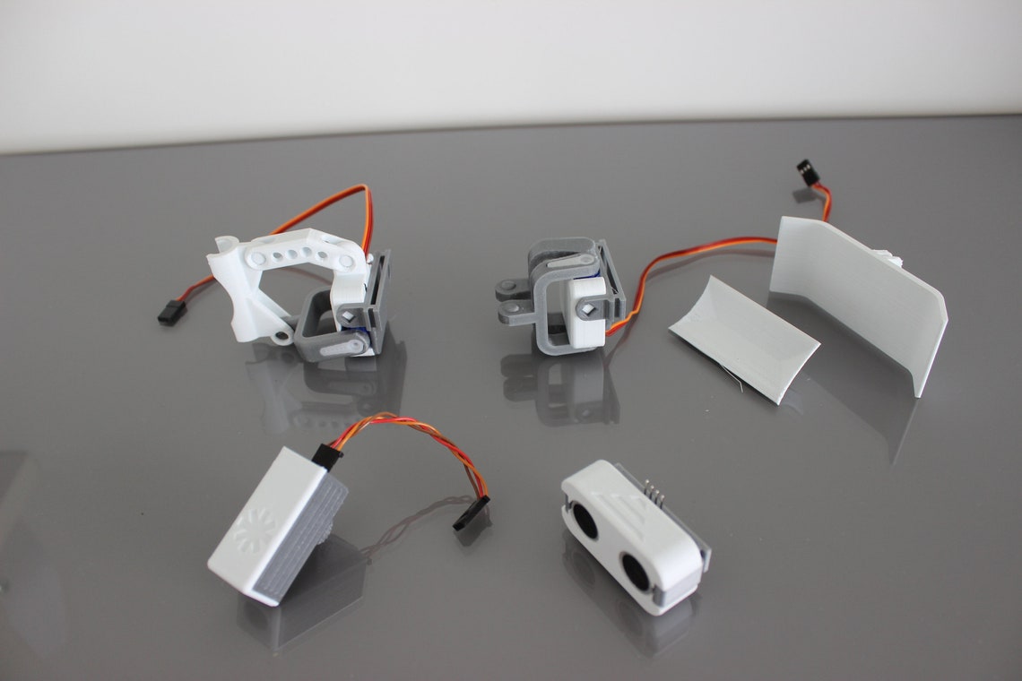 Smars Modular Robot Kit 3d Printed Parts And Assembly Guide Diy Robotics Project Etsy