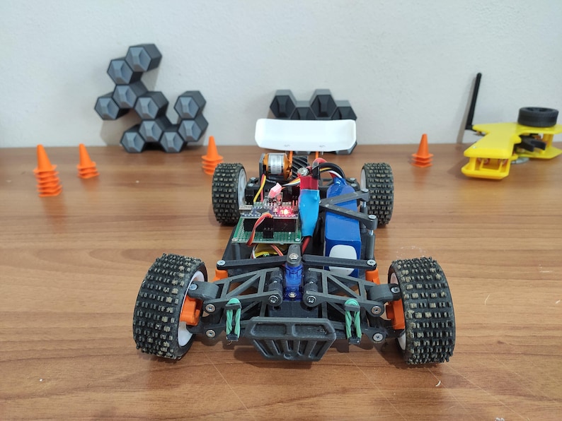 DIY Arduino RC Car Kit - 3D Model Instructions & Parts List - Etsy