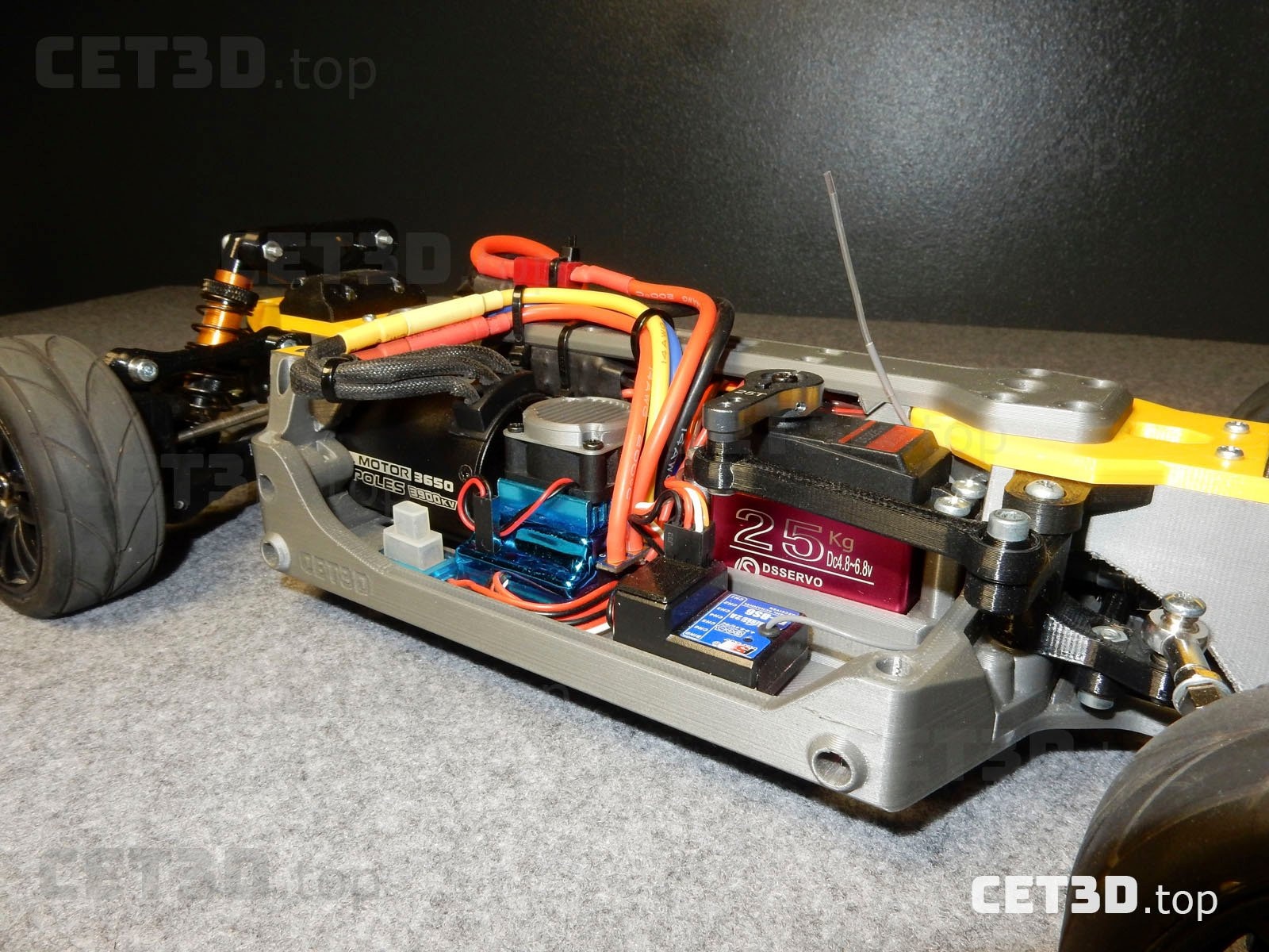 RC Car Chassis: DIY Frame for Remote-controlled Vehicles - Etsy