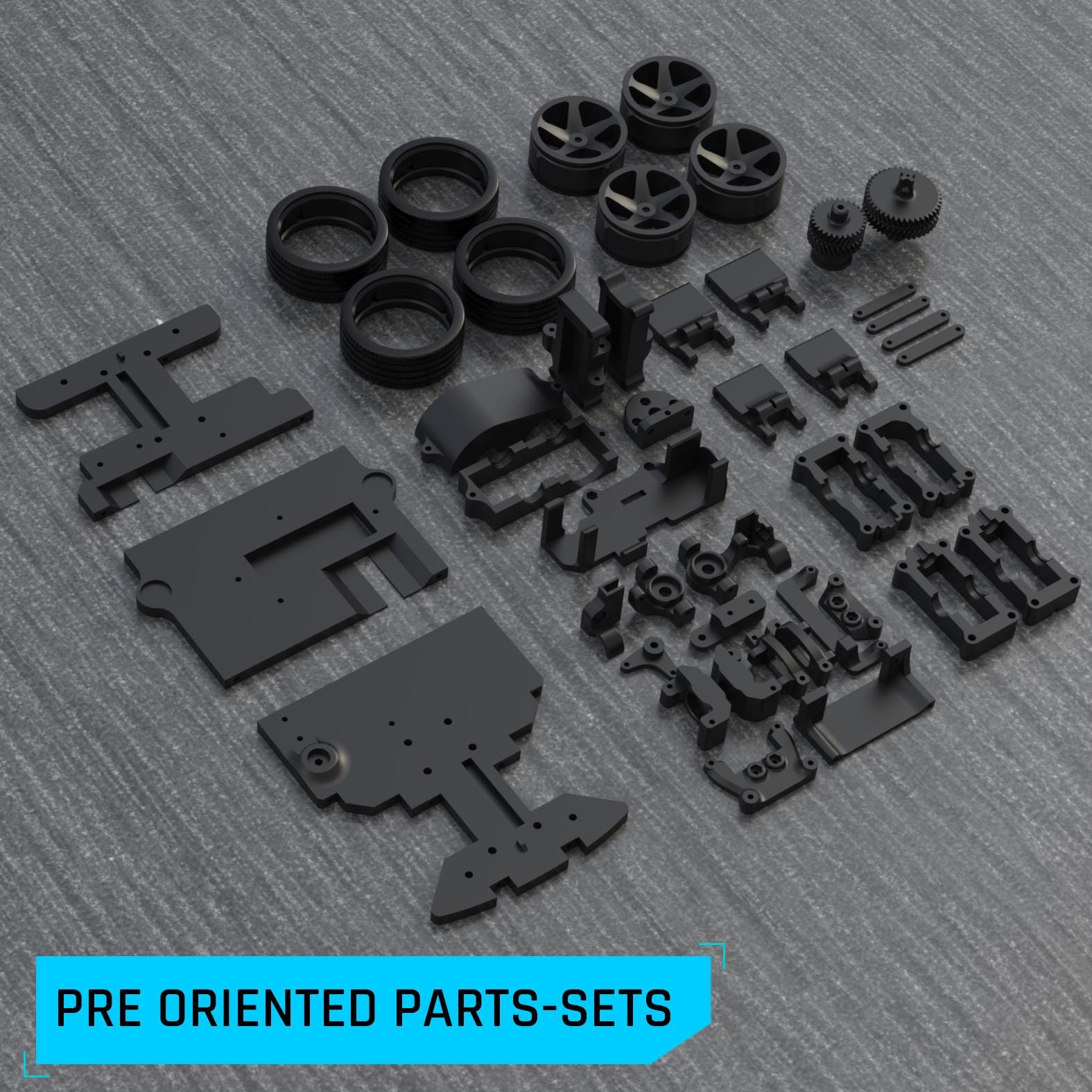 DIY 3D Printed RC Car Kit - Educational Fun for Kids - Etsy