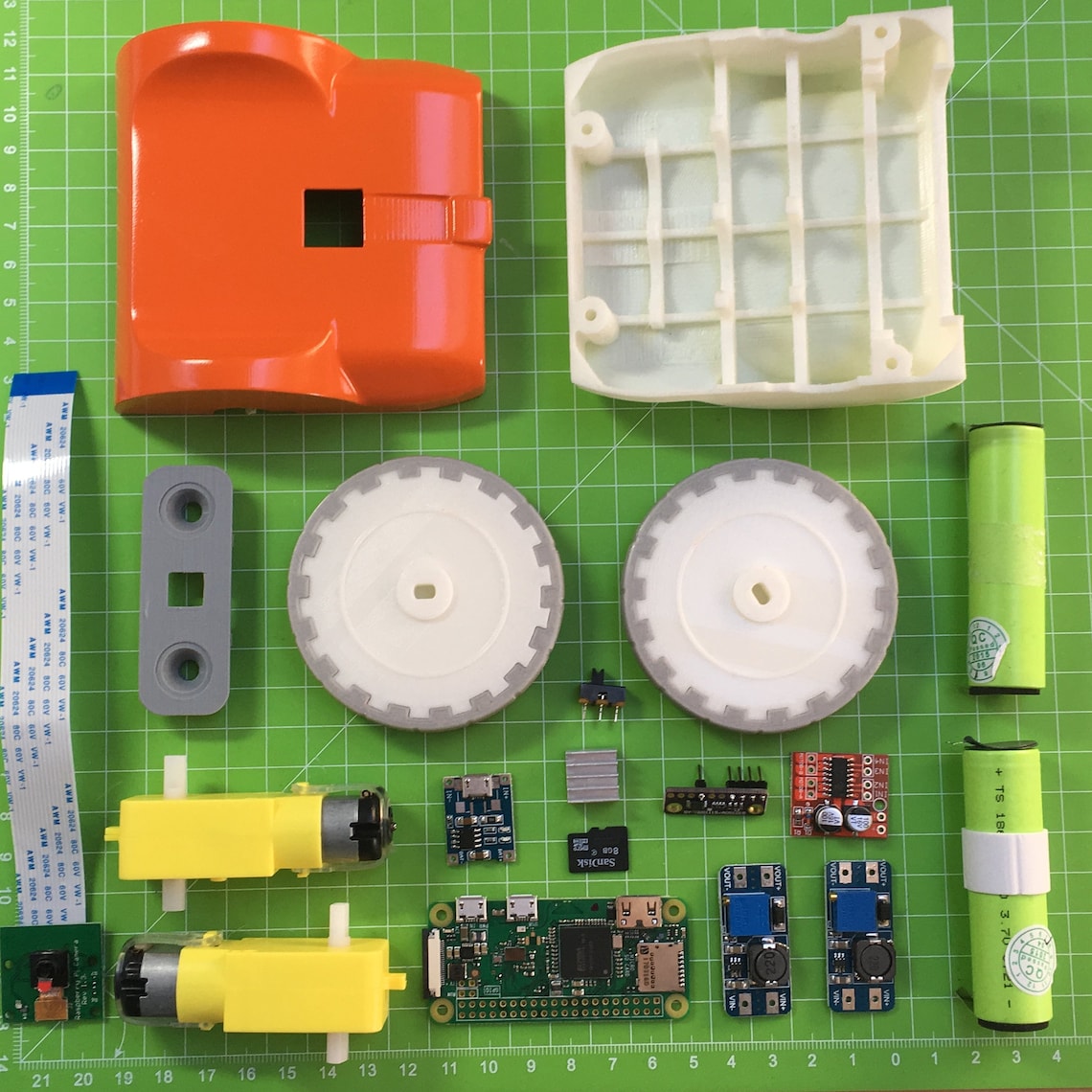 Zerobot Pro Raspberry Pi Robot Kit: 3D Printed DIY Robotics Project - Etsy