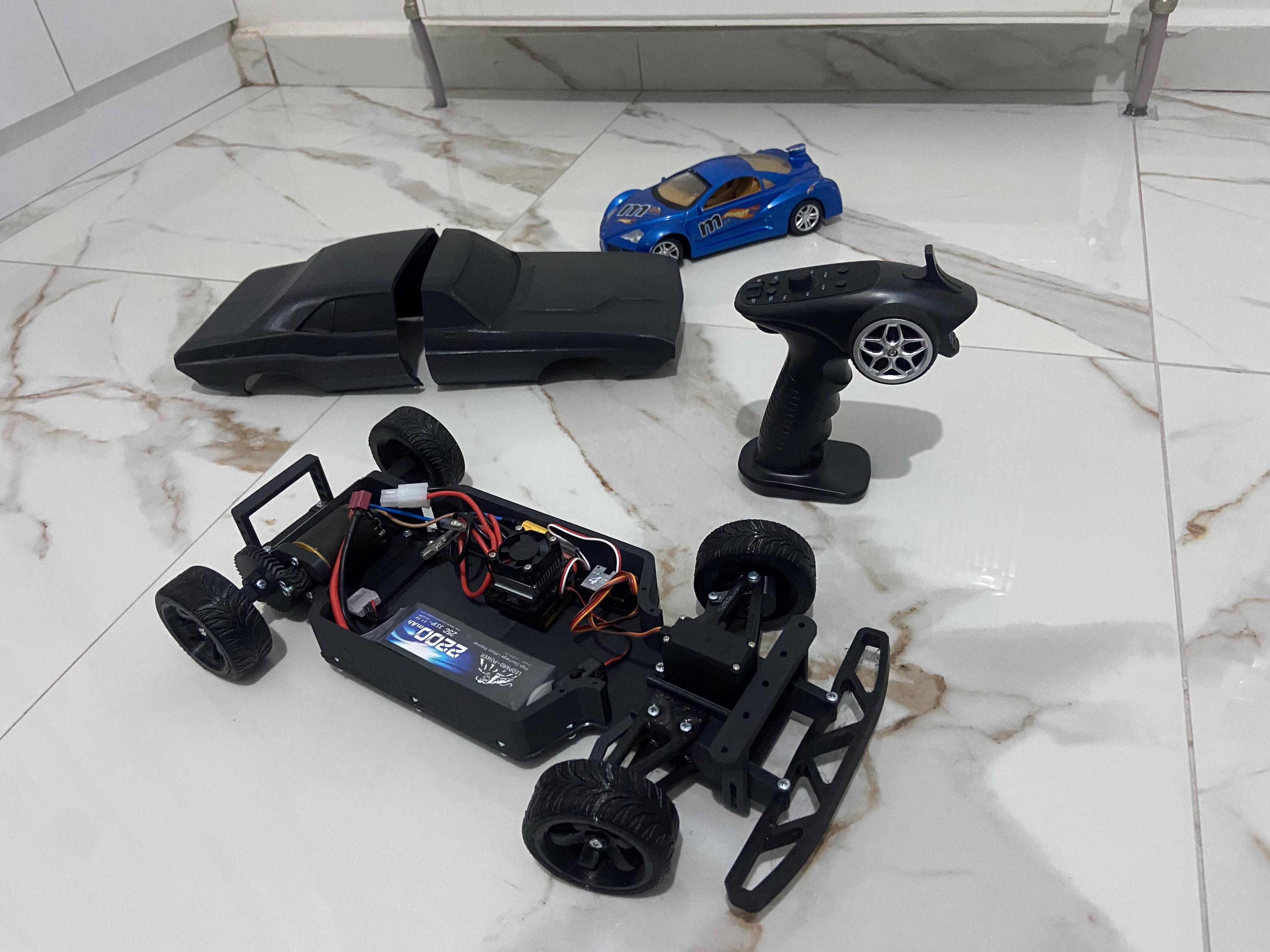 Custom 3d-printed RC Car - 1:10 Scale - High-performance Design - Etsy