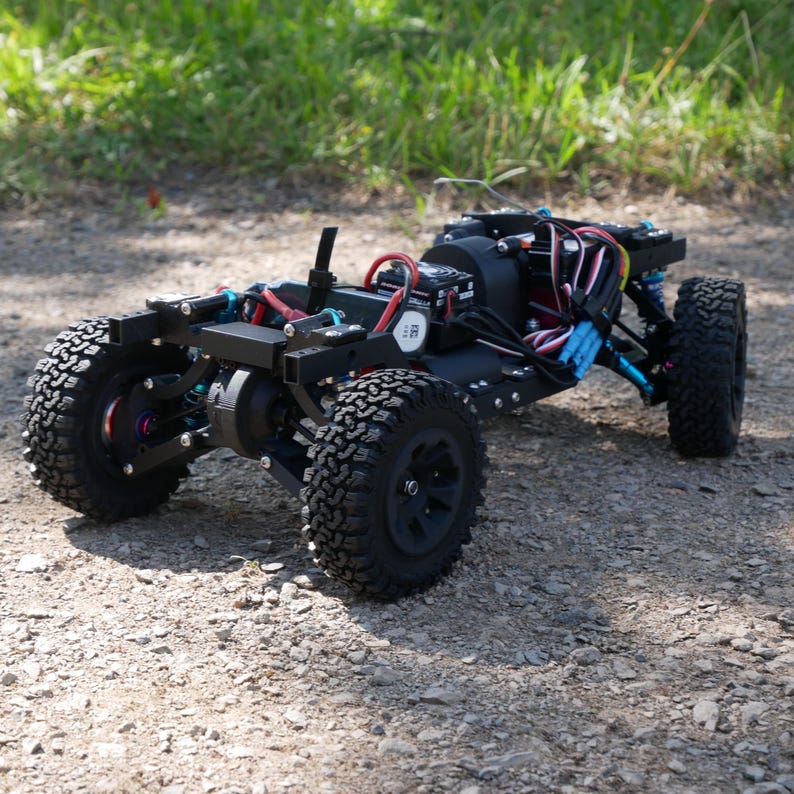 Off-road RC Car Chassis | Full STL Files + Build Guides - Etsy