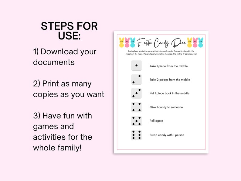 Easter Games Printable Bundle | Easter Party Activities for Kids and ...