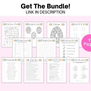 Easter Word Scramble Printable Game | Easter Activity for Kids and ...