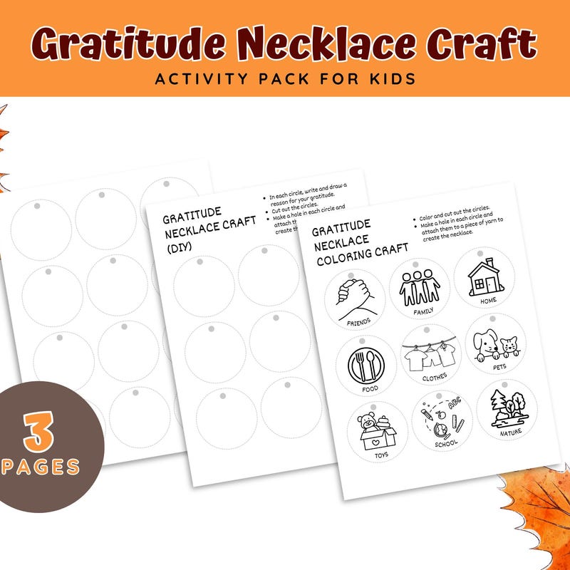Gratitude Necklace - Etsy