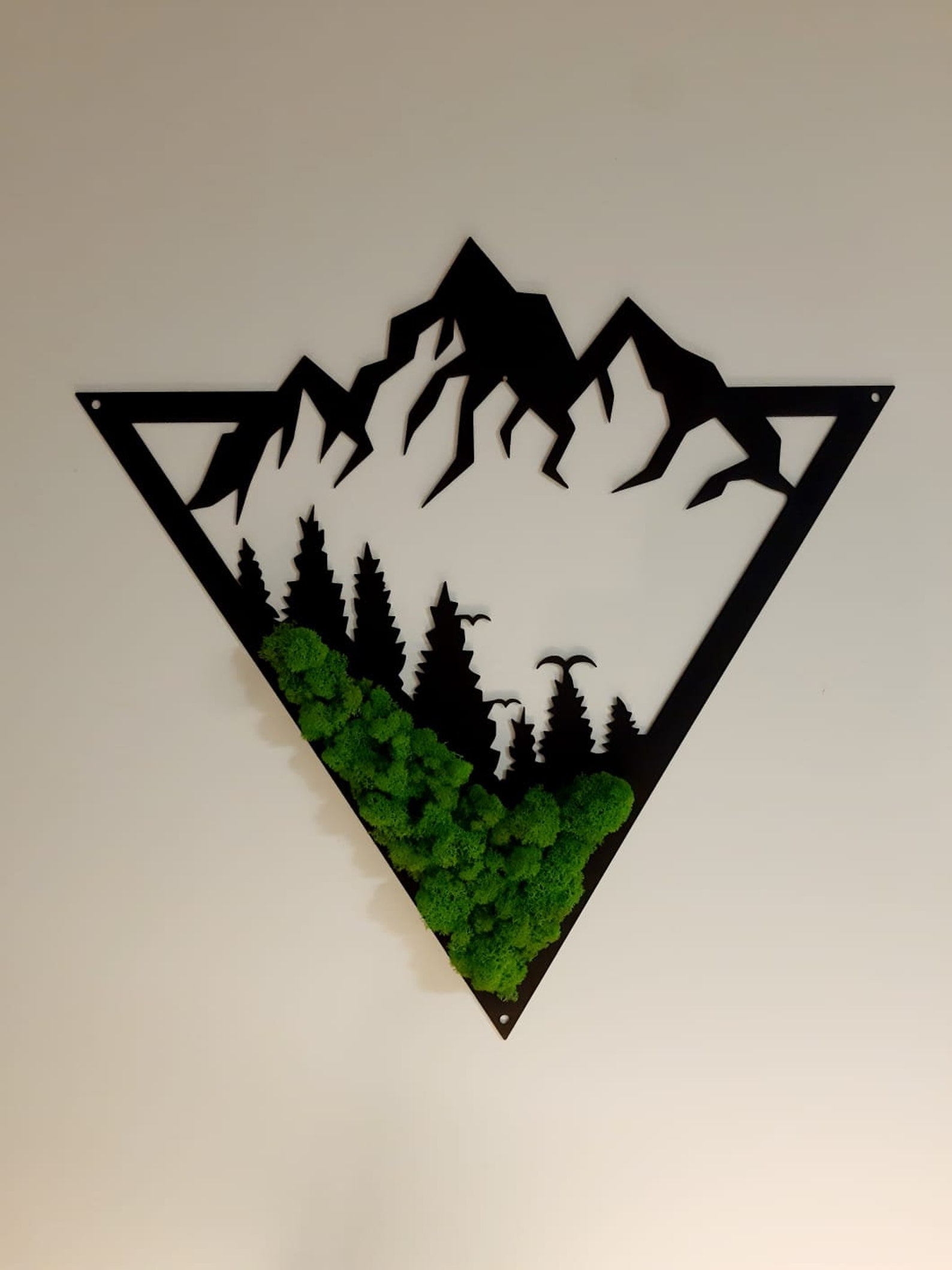 Premium Natural Moss Wall Art | Home Decoration | Eco-friendly Living ...