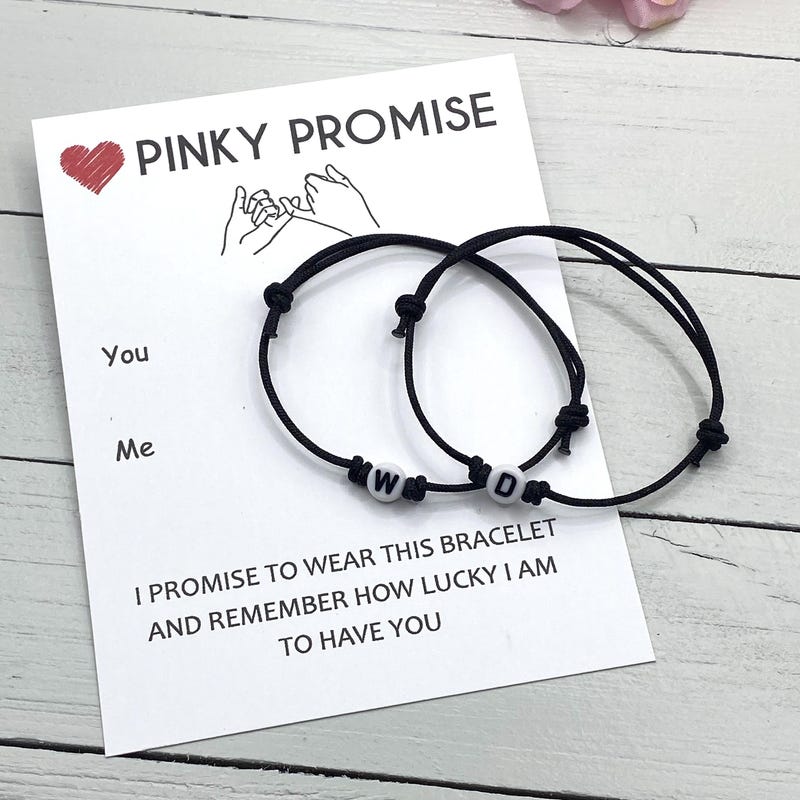 Pinky Promise Bracelet - Etsy