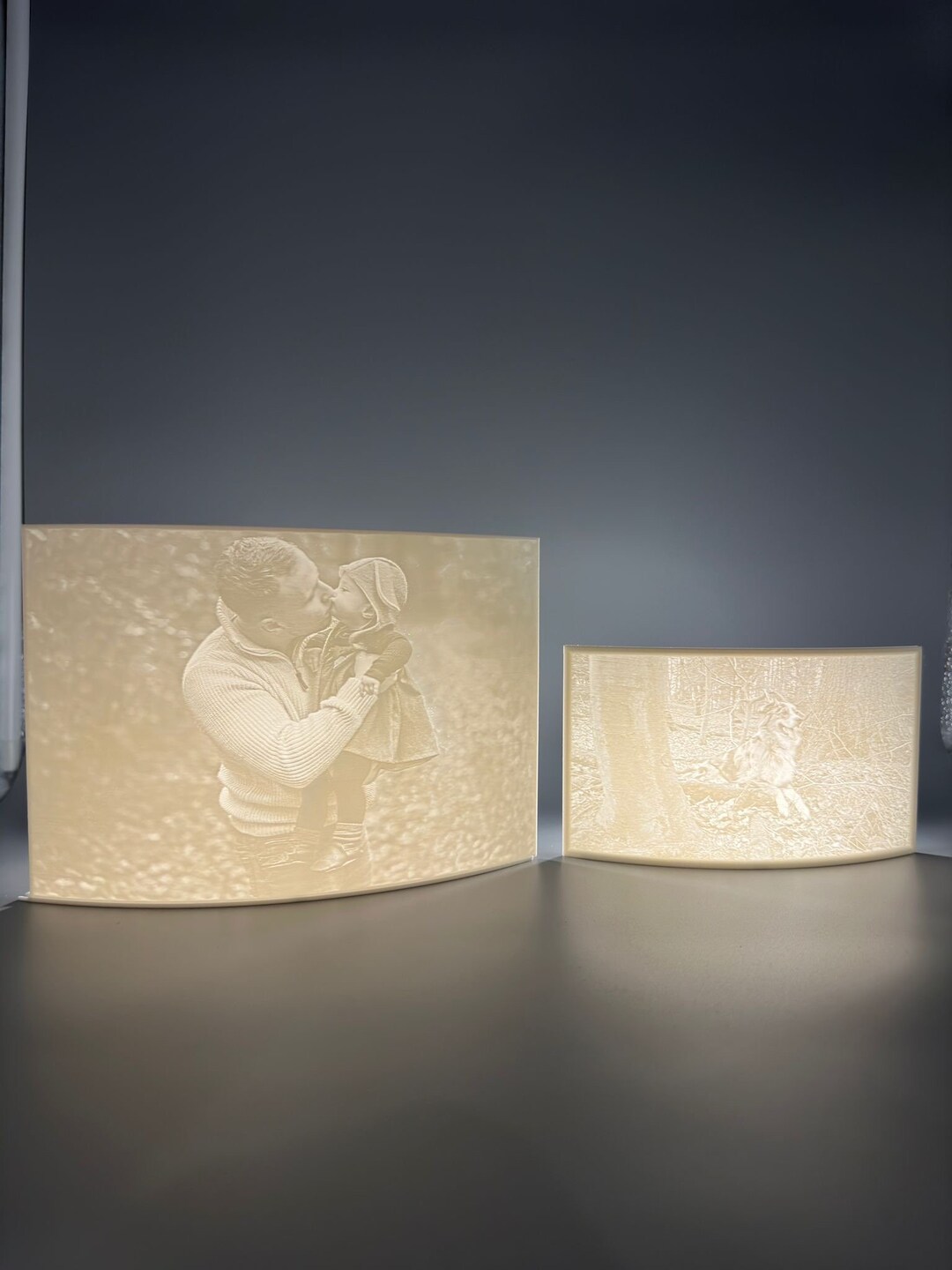 Personalized Picture Illuminated Litophane 3D Photo - Etsy