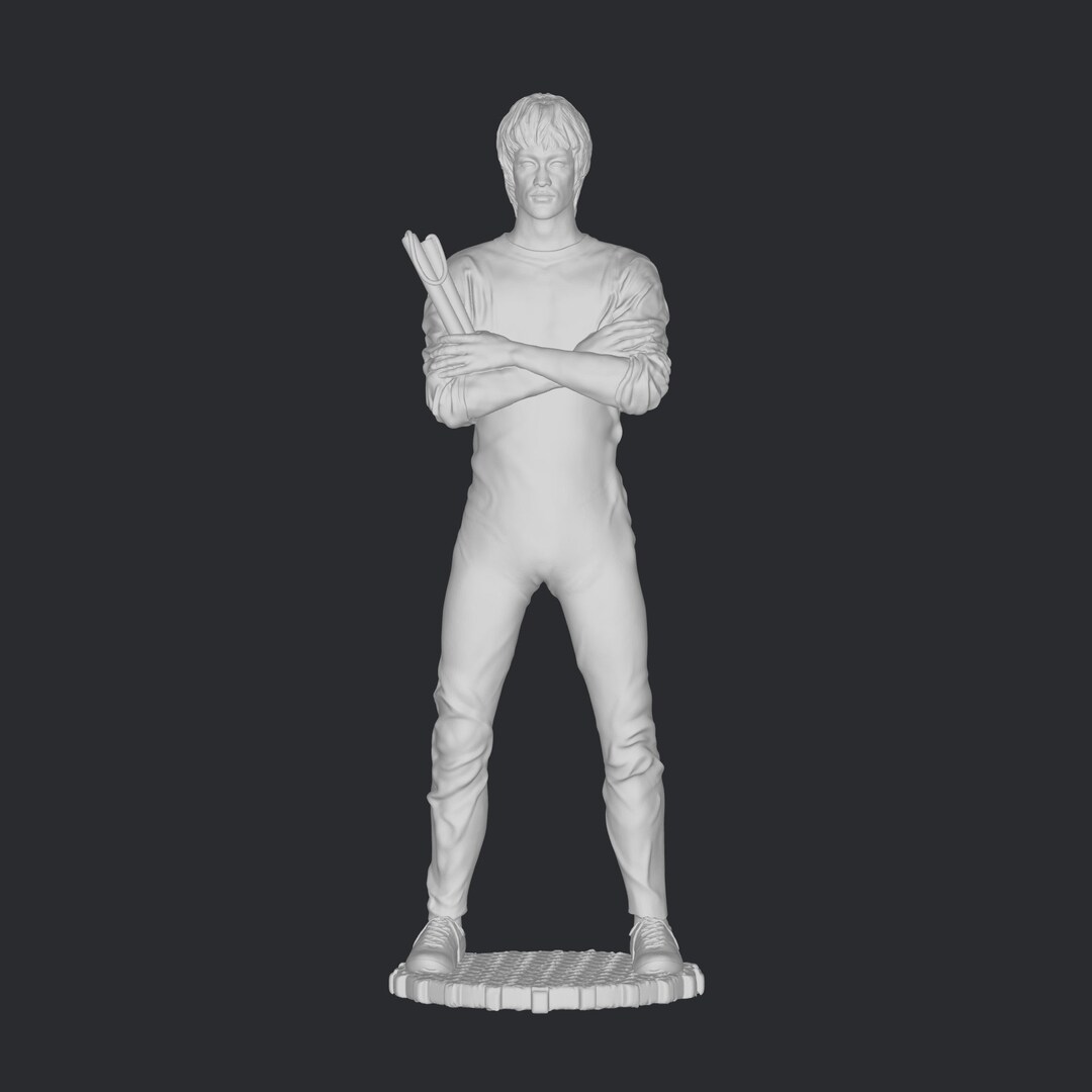 Bruce Lee Stl File 3d Printing, 3d Figure Stl, 3d Stl, Super Hero ...