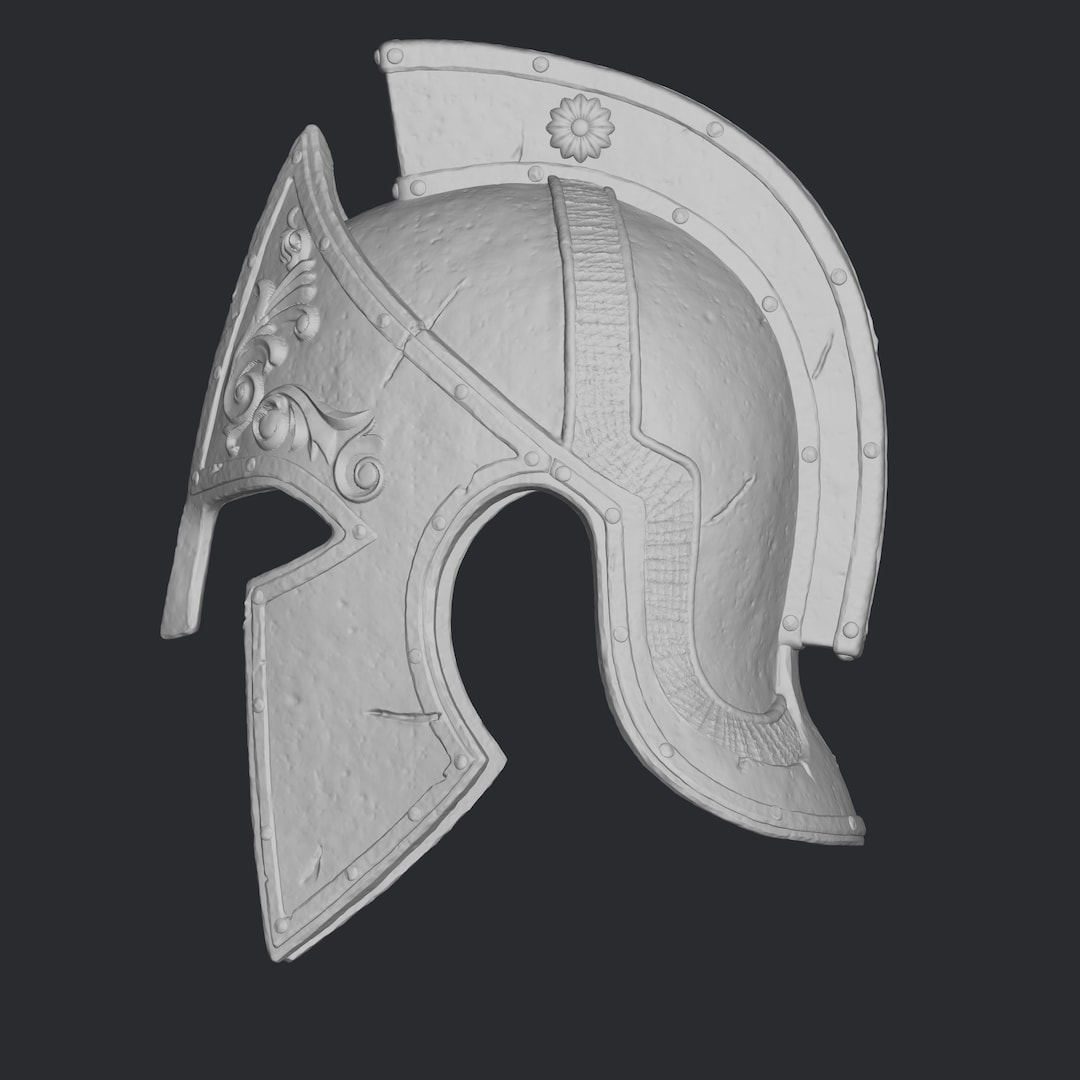 Gladiator Helmet Stl File 3d Printing, 3d Figure Stl, 3d Stl, Super ...