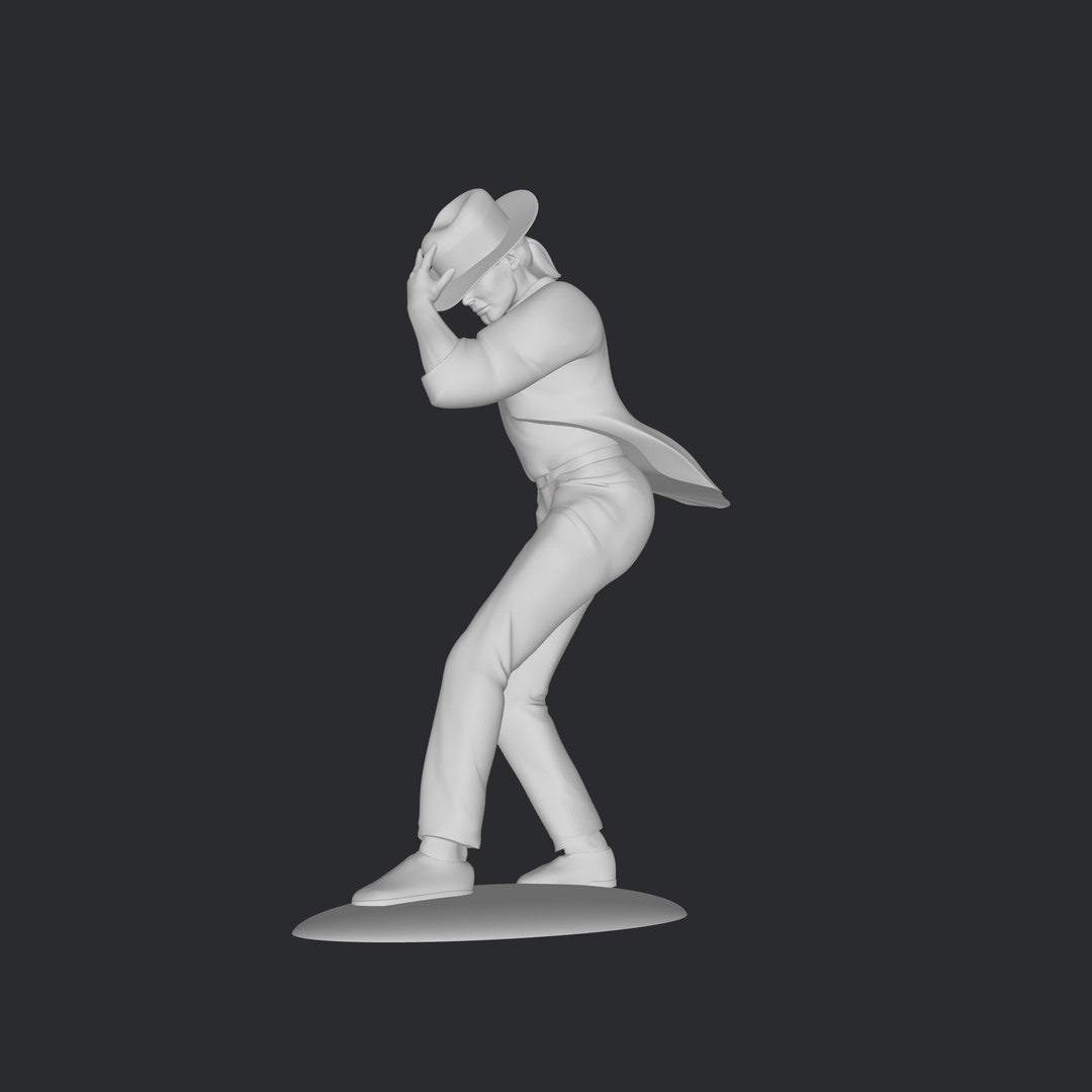 Michael Jackson Stl File 3d Printing, 3d Figure Stl, 3d Stl, Super Hero ...