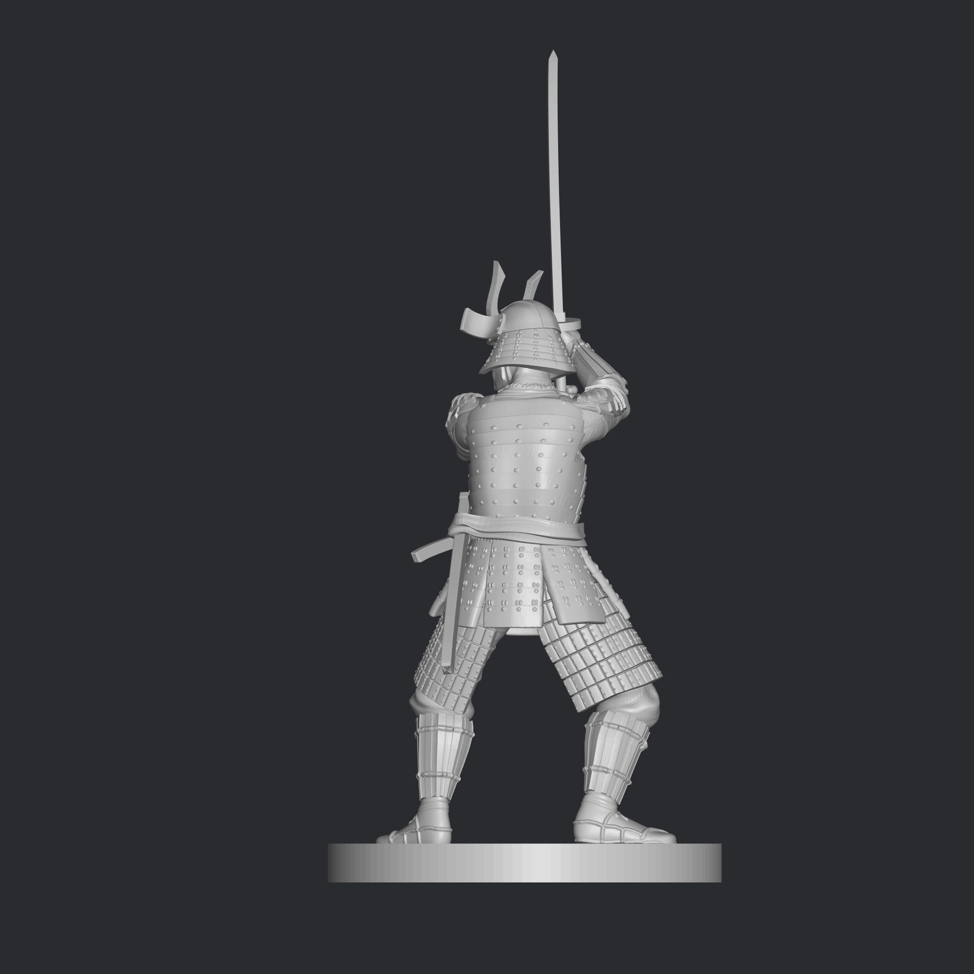 Samurai Stl File 3d Printing, 3d Figure Stl, 3d Stl, Superhero Figure ...