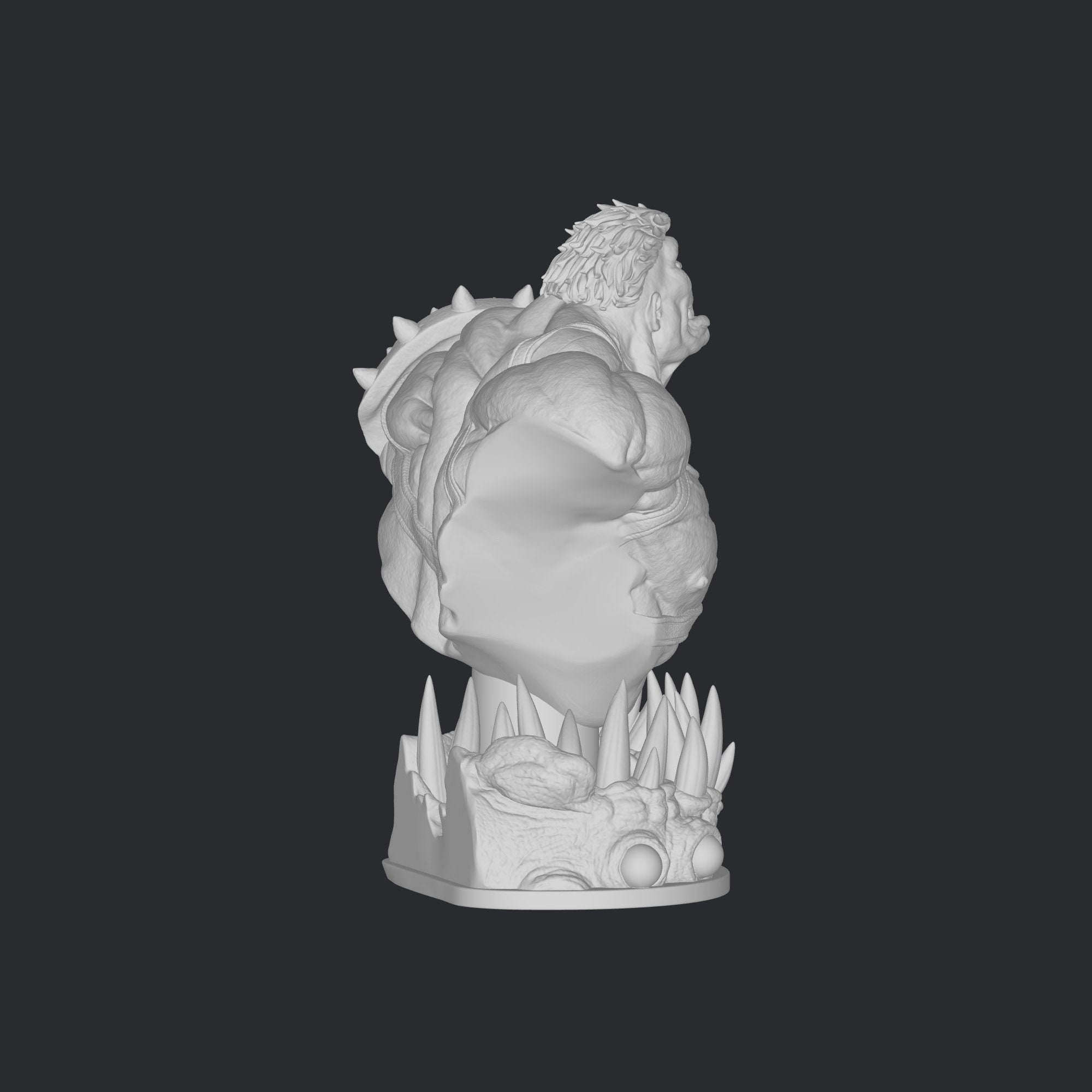 Hulk Bust Stl File 3d Printing, 3d Figure Stl, 3d Stl, Superhero Figure ...