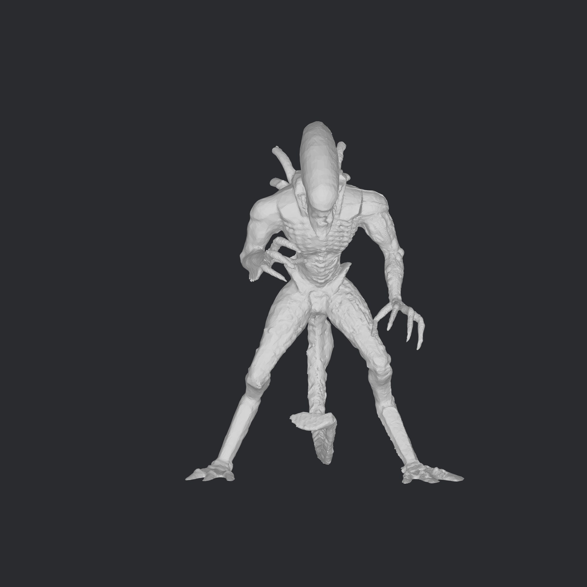 Alien Xenomorph Stl File 3d Printing, 3d Figure Stl, 3d Stl, Super Hero ...