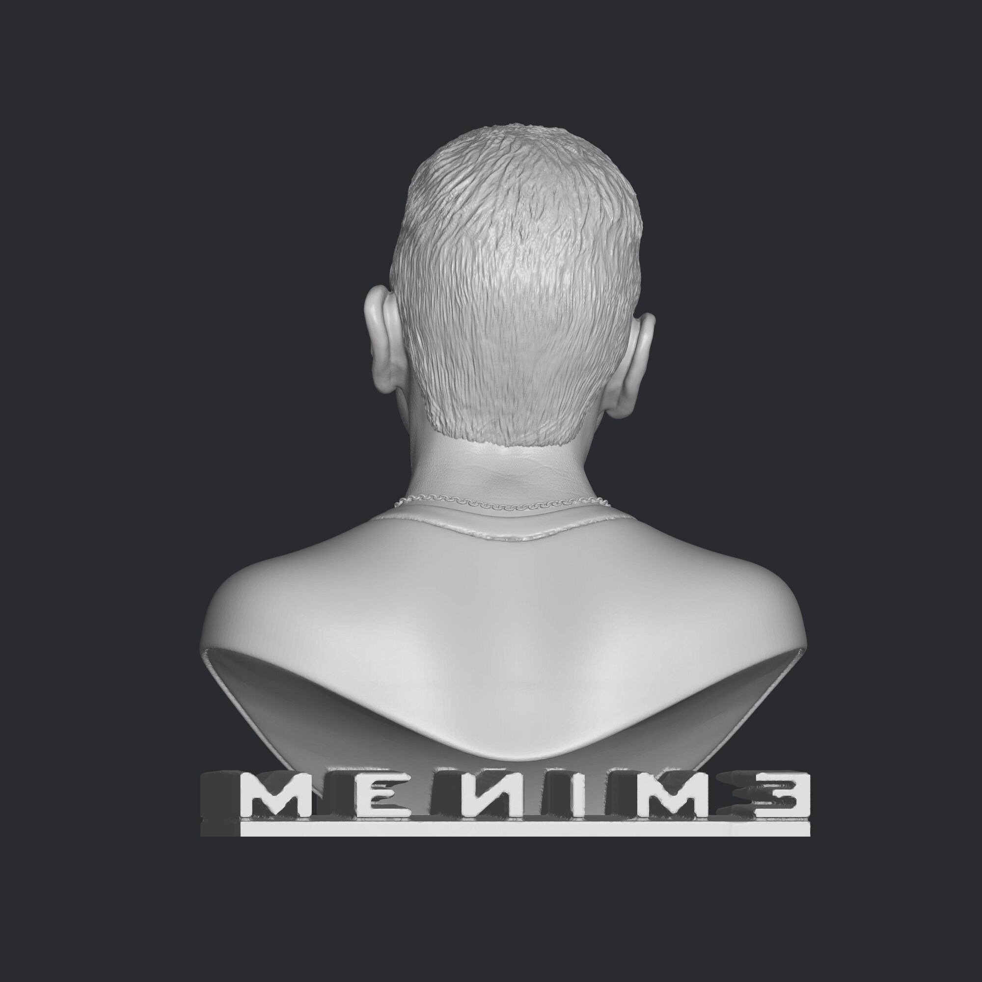 Eminem Bust Stl File 3d Printing, 3d Print File, Miniature, Superhero ...