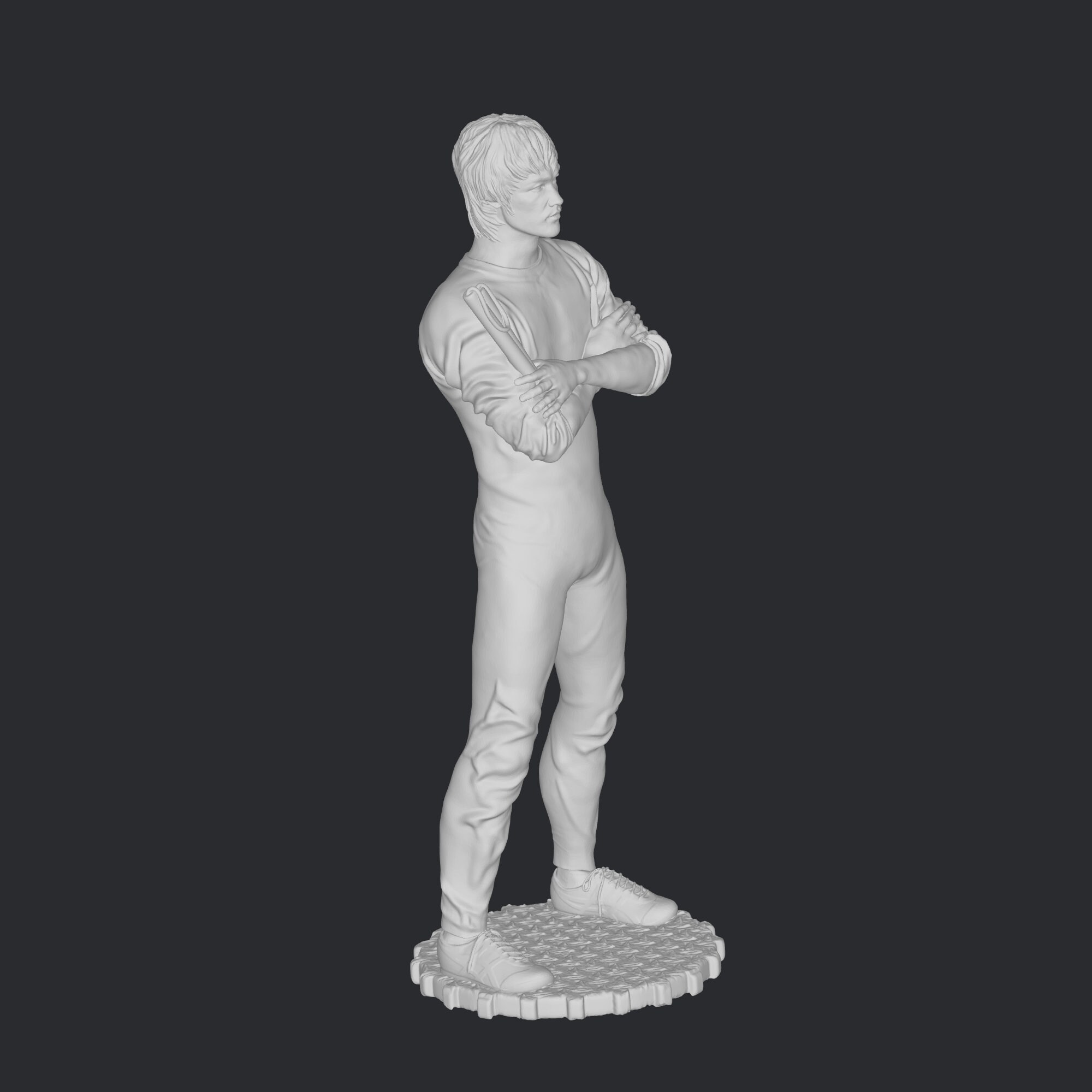 Bruce Lee Stl File 3d Printing, 3d Figure Stl, 3d Stl, Super Hero ...