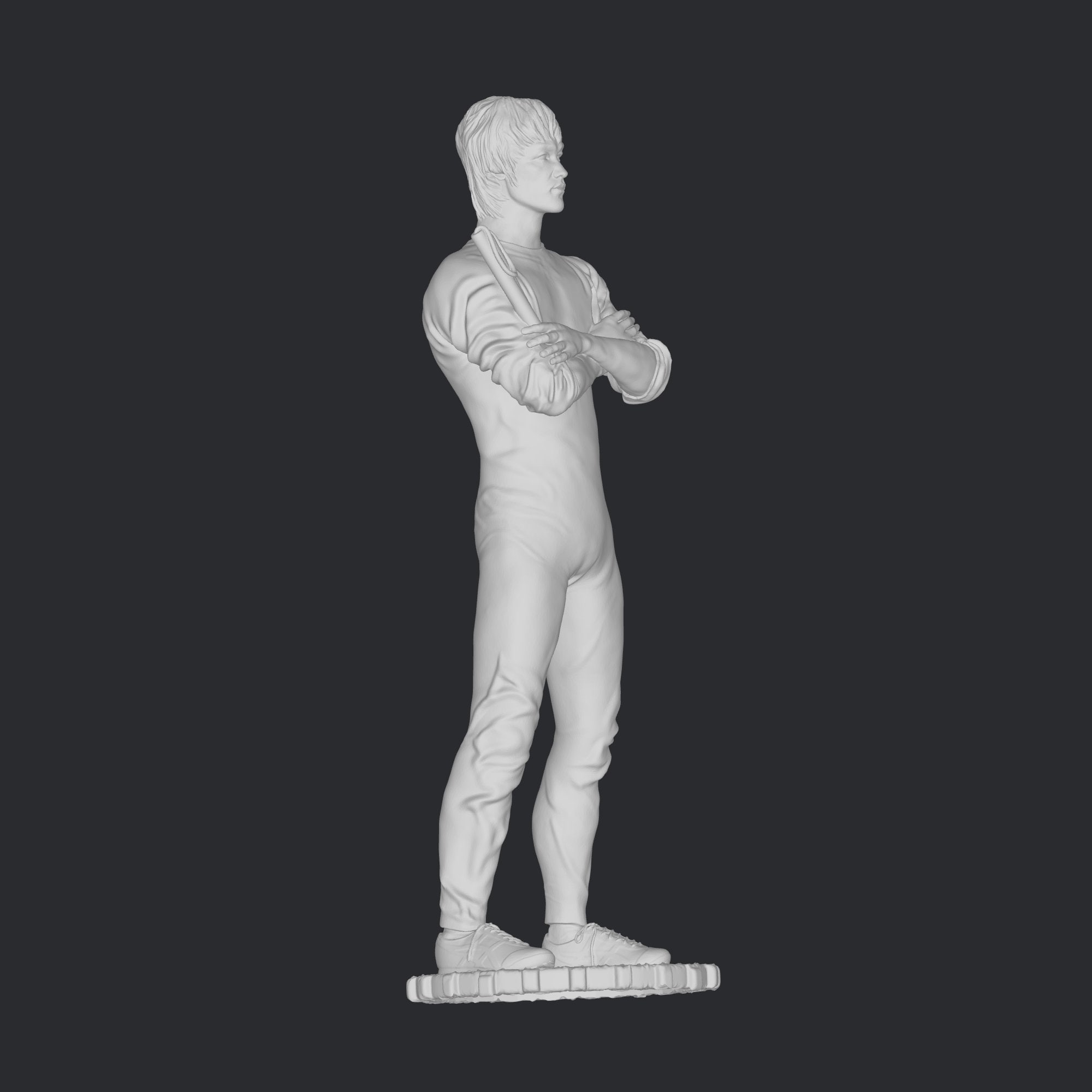 Bruce Lee Stl File 3d Printing, 3d Figure Stl, 3d Stl, Super Hero ...