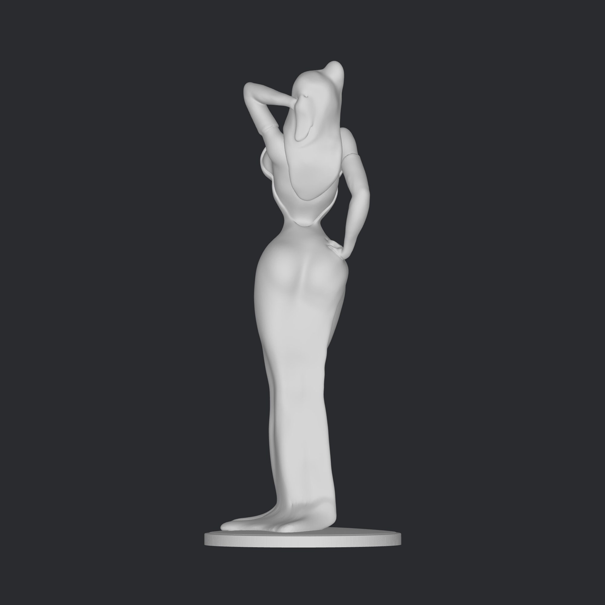 Jessica Rabbit Stl File 3d Printing, 3d Figure Stl, 3d Stl, Super Hero ...