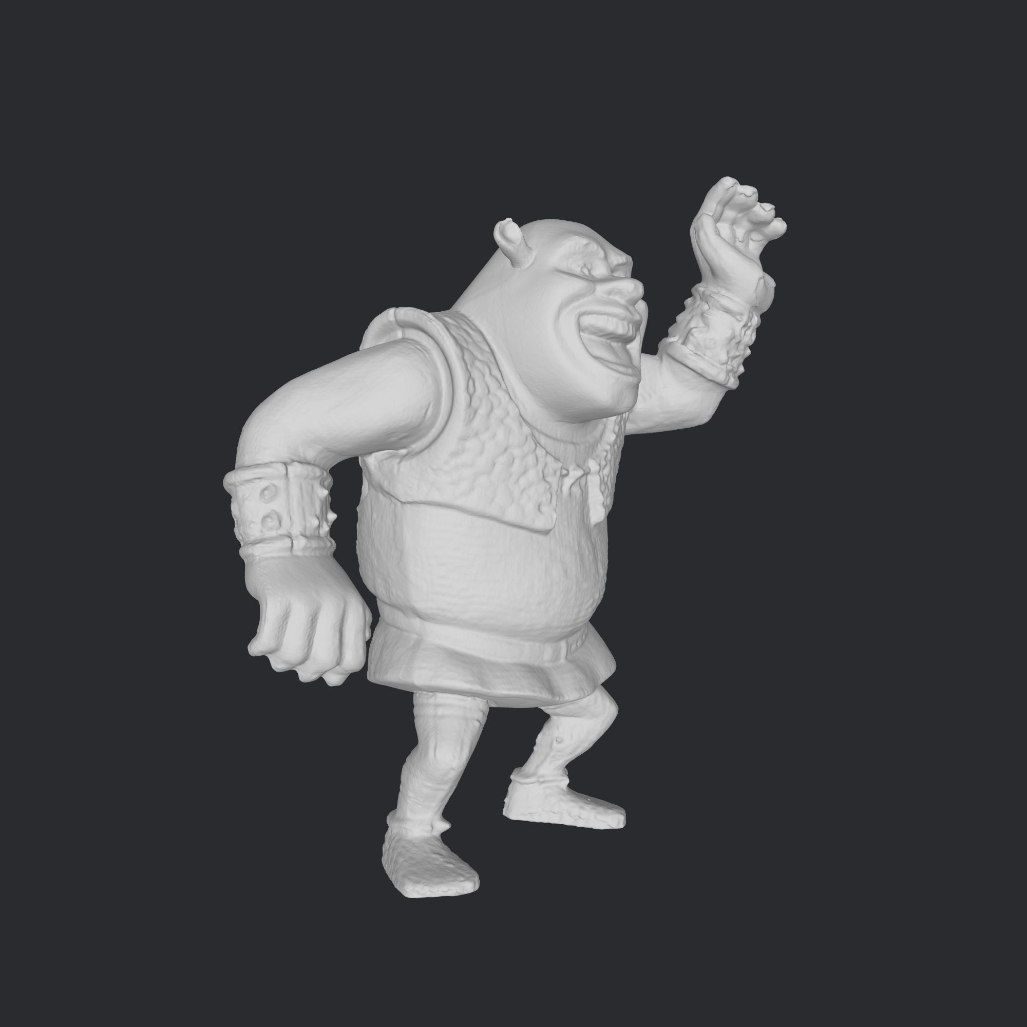Shrek Stl File 3d Printing, 3d Figure Stl, 3d Stl, Super Hero Figure ...