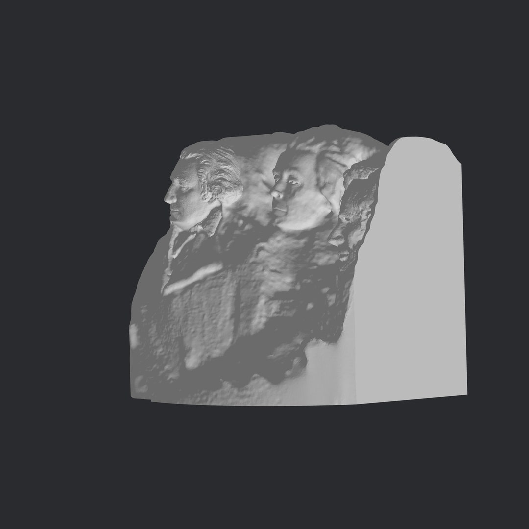 Mount Rushmore Stl File 3d Printing / Gift / 3D Model / 3D Figure - Etsy