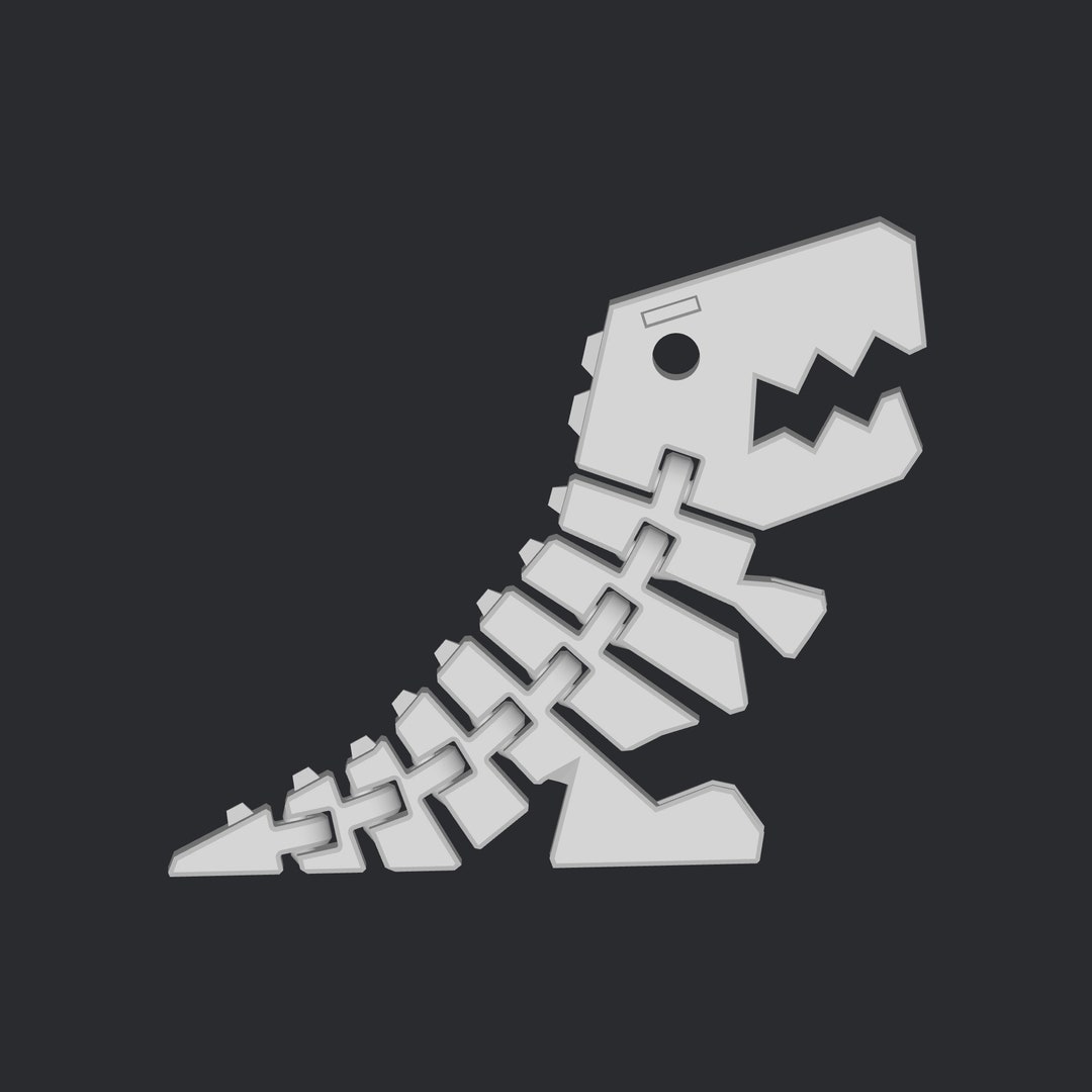 Flexi Rex Stl File 3d Printing, 3d Figure Stl, 3d Stl, Super Hero ...