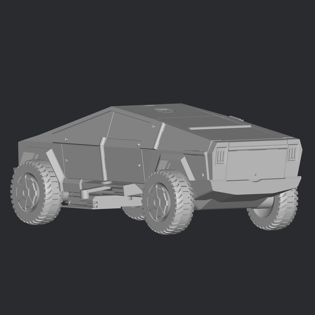 Cybertruck Based on the Viper Tv Show Stl File 3d Printing, 3d Print ...