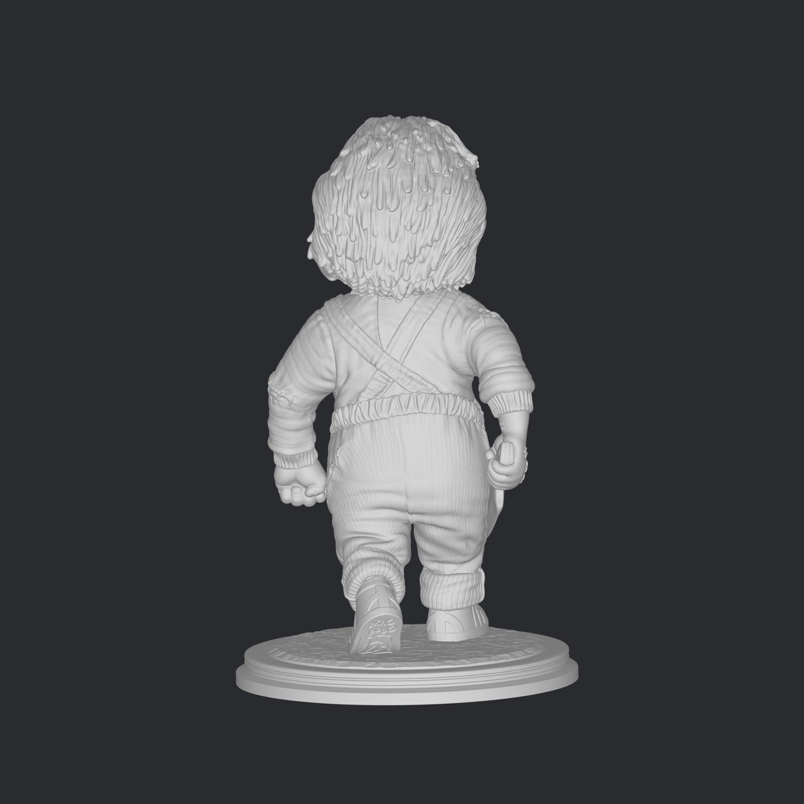 Chucky Statue Stl File 3d Printing, 3d Figure Stl, 3d Stl, Super Hero ...