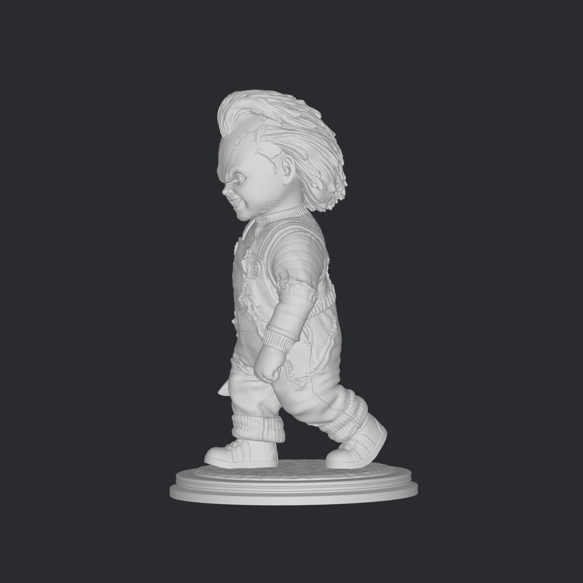 Chucky Statue Stl File 3d Printing, 3d Figure Stl, 3d Stl, Super Hero ...