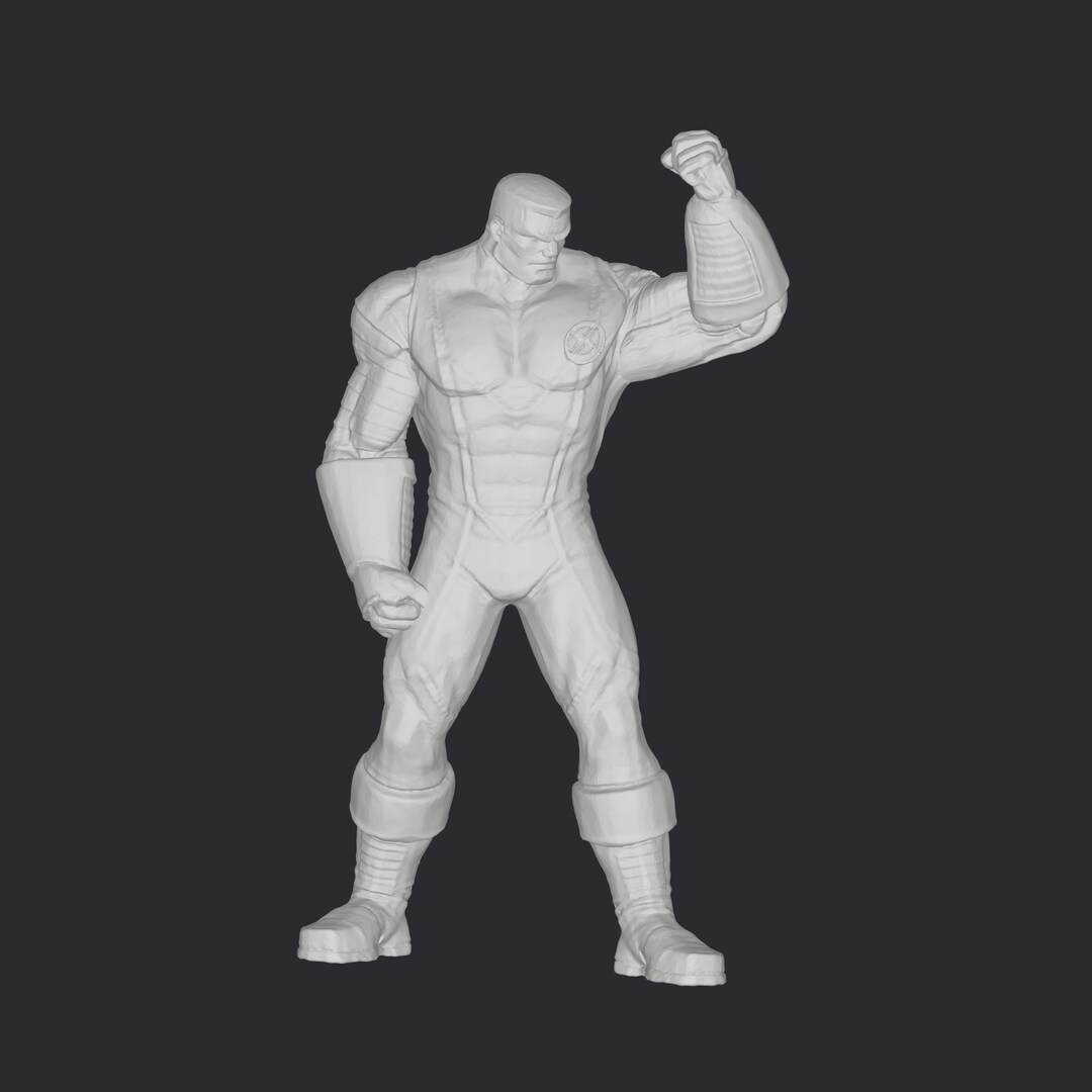 Colossus From X-men Stl File 3d Printing / Gift / 3D Model / 3D Figure ...
