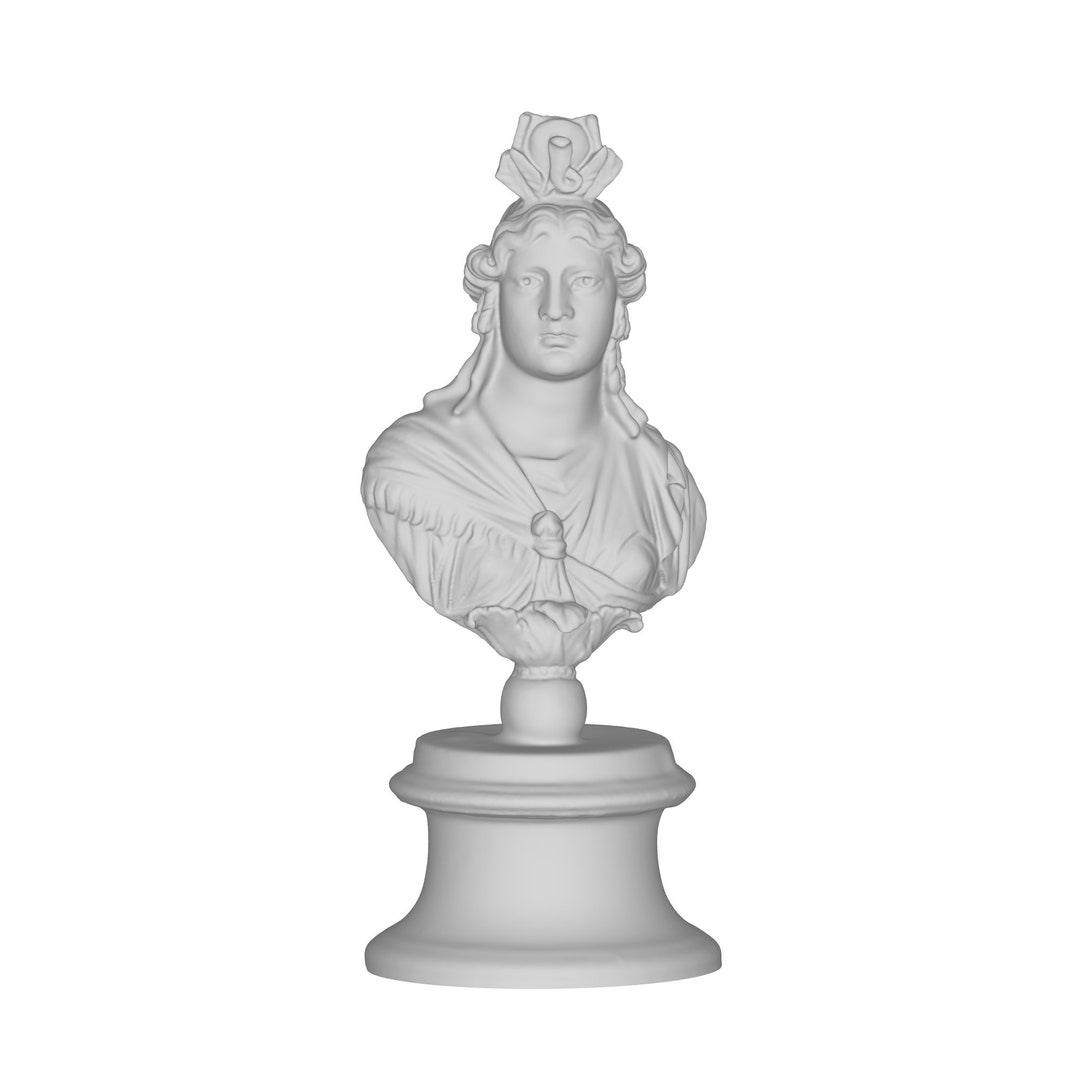 Roman Bust of Isis Stl File 3d Printing / Gift / 3D Model / 3D Figure ...